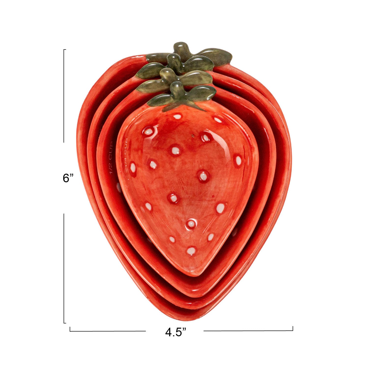Strawberry Measuring Cups – Lily and Sparrow